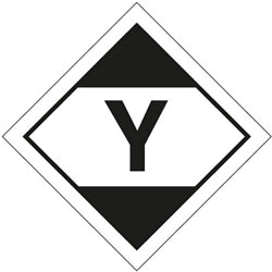 Label - Limited Quantity with the Y – All Types Labels