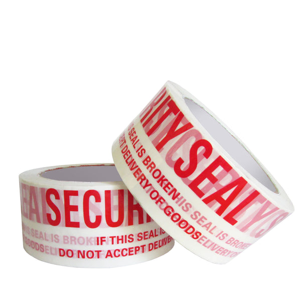 Tape - ‘Security Seal ’ - 48mm x 100m – All Types Labels