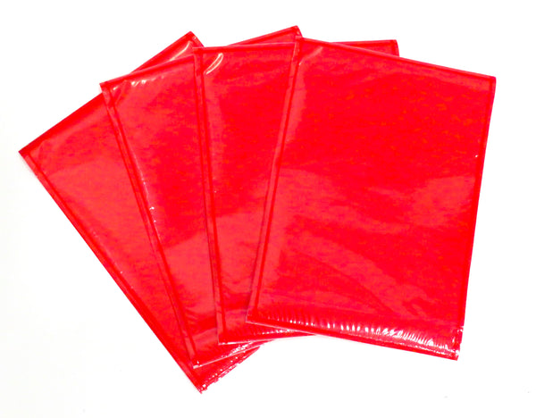 Clear Invoice Sleeve 125mm x 175mm with Red Adhesive | All Types Labels