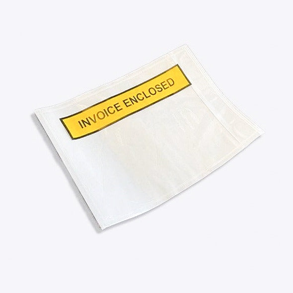 Invoice Sleeve - White - 115mm x 150mm (box) – All Types Labels